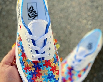 Autism Awareness Custom Nike Air Force 1 - Etsy