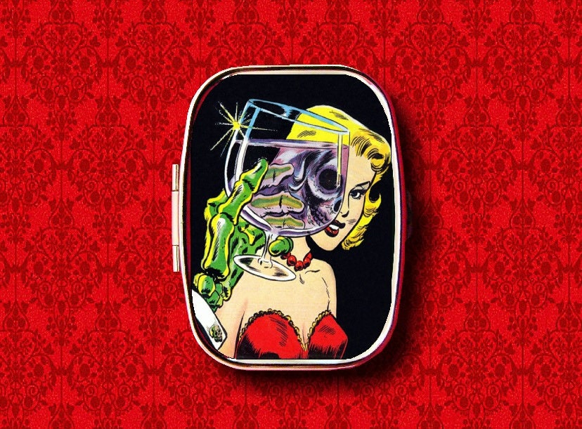 Skeleton Pin Up Girl Drawing