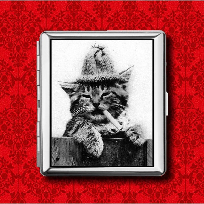 Credit Card Cat Design - Etsy