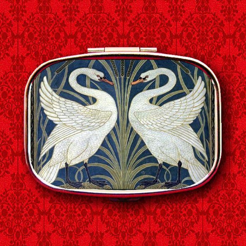 Antique Swan Ring Holder - Etsy