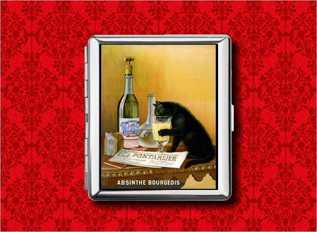 Absinthe Bourgeois Vintage Alcohol Liquor AD Regular King Size 100's ...