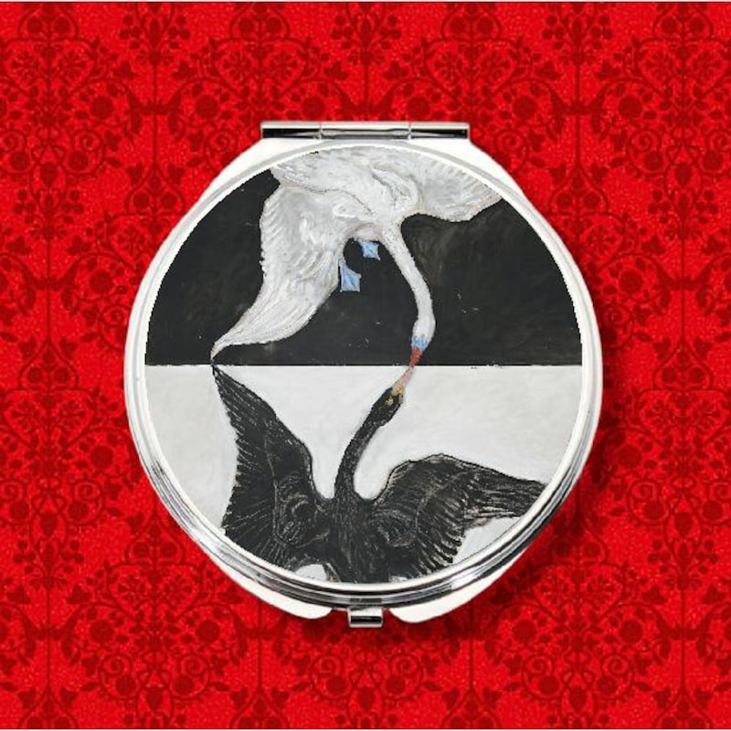 Hand Mirror With Bird - Etsy