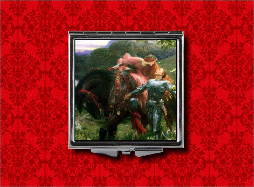 La Belle Dame Sans Merci Frank Dicksee Knight Lady Renaissance Vintage ...