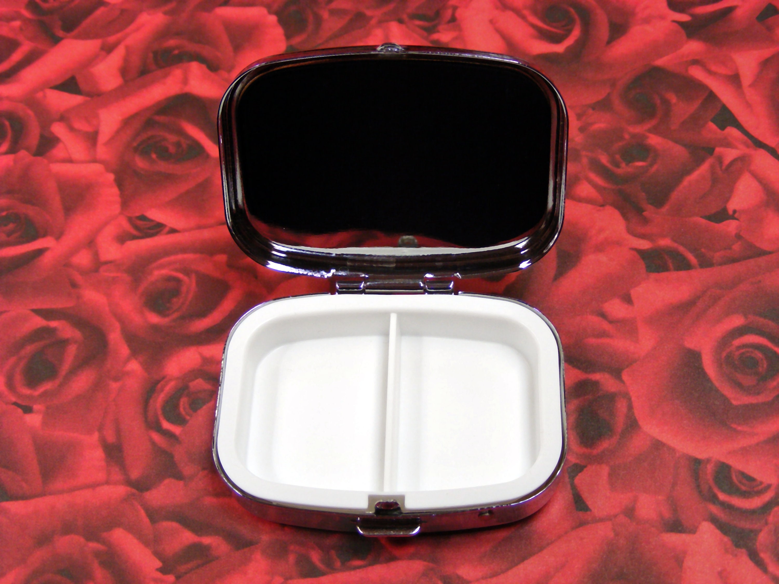 Blue Butterfly Pink Flowers Butterflies Ring Trinket Stash - Etsy