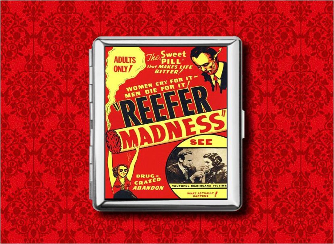 Reefer Madness Marijuana Weed Vintage Movie Poster Advertisement Metal ...