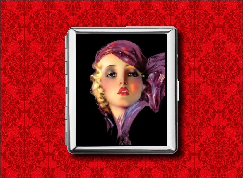 Art Nouveau Flapper Scarf Pin up Gypsy 1920's Zoe Mozert - Etsy