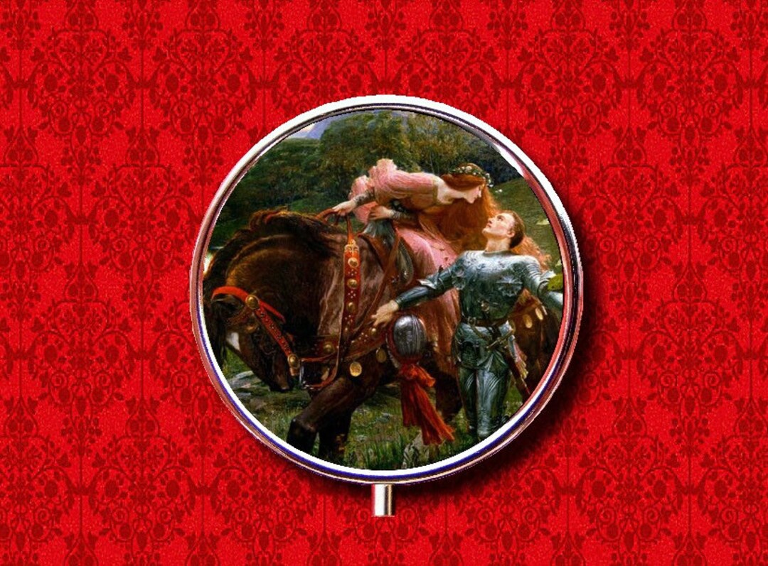 La Belle Dame Sans Merci Frank Dicksee Knight Lady Horse Renaissance ...
