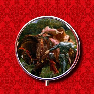 La Belle Dame Sans Merci Frank Dicksee Knight Lady Horse Renaissance ...
