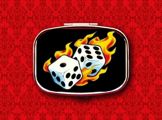 Rolling Dice Flames