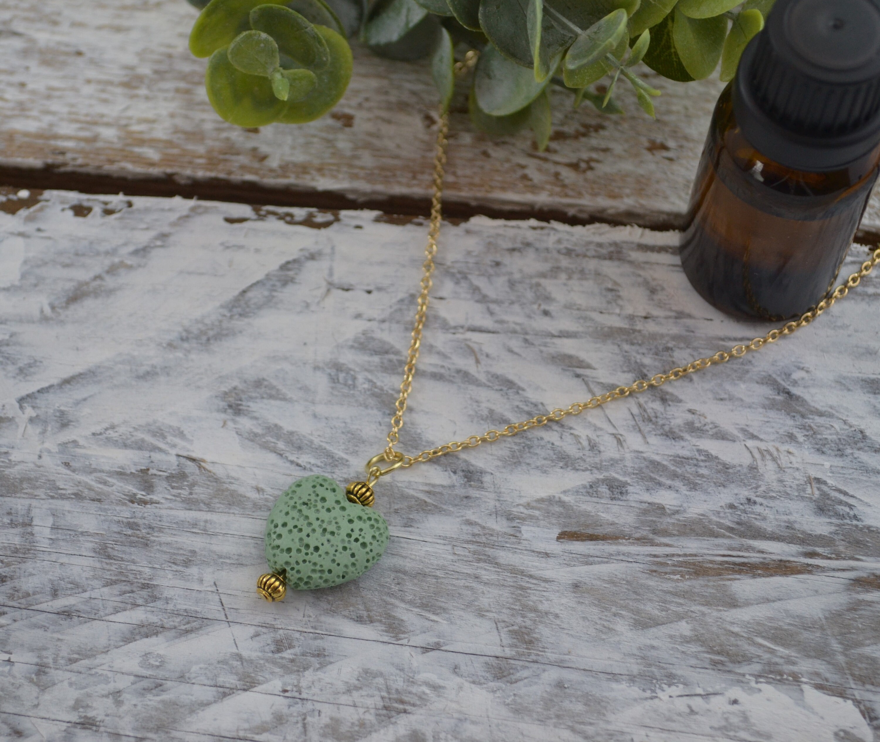 LAVA ROCK DIFFUSER Necklace/ Lava Bead Necklace/ Mindfulness | Etsy