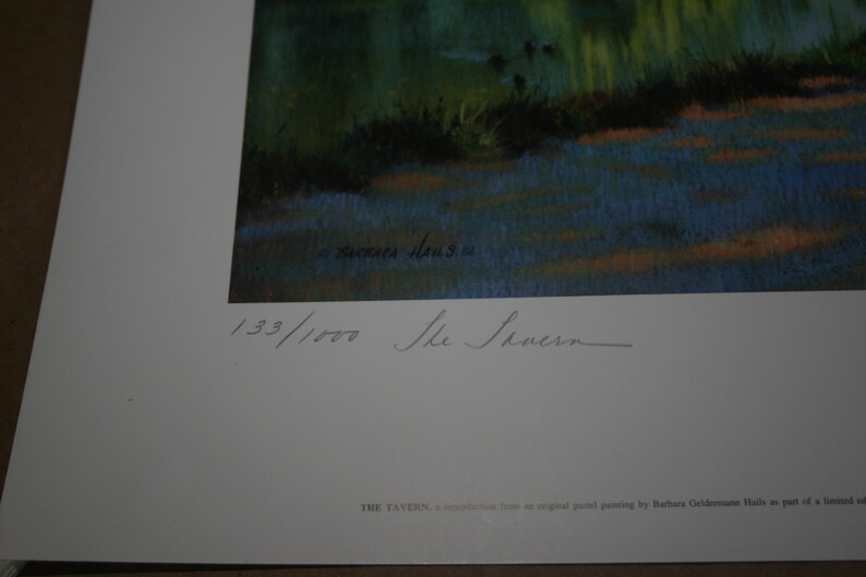 The Tavern by Barbra Hails - Etsy