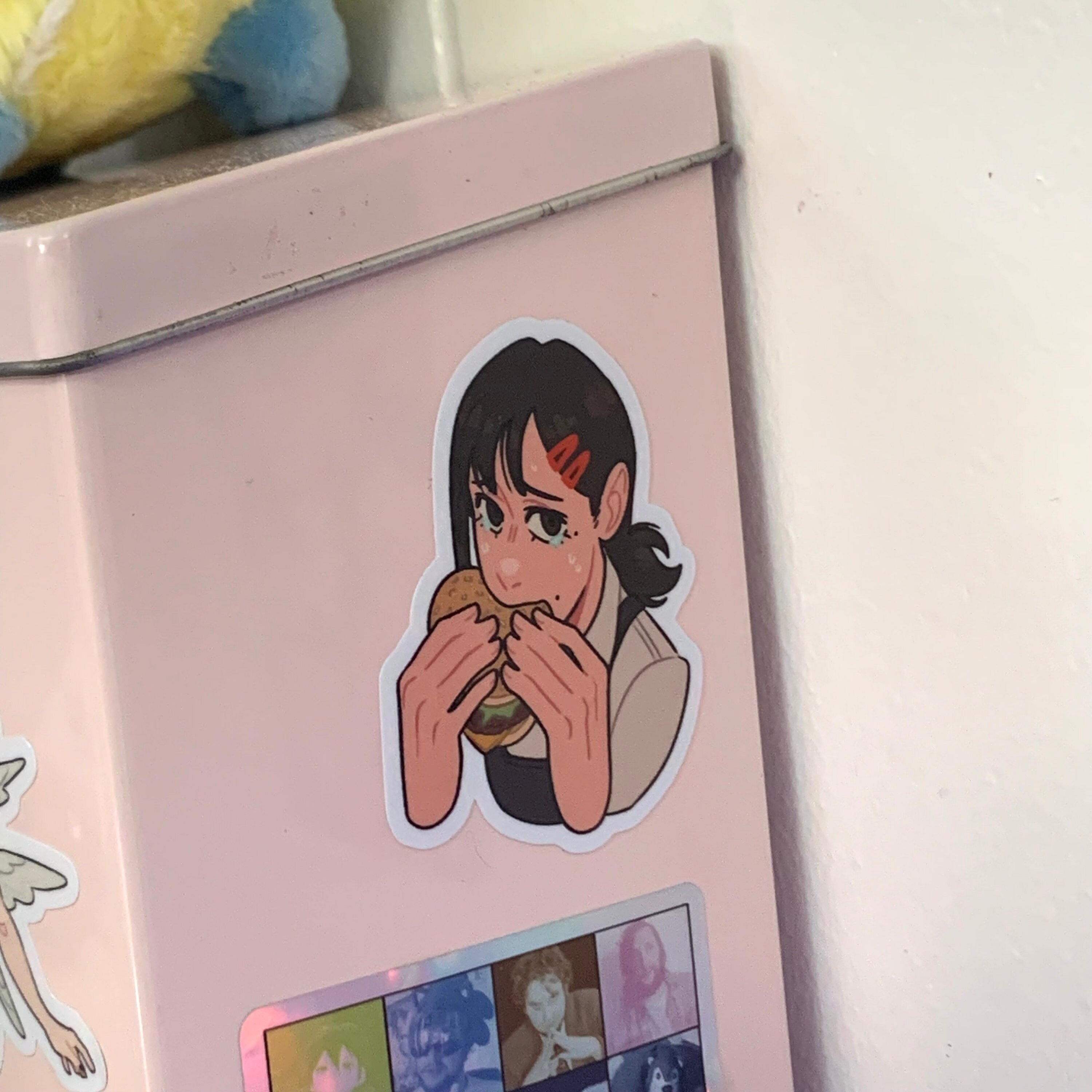 Kobeni Jerma Burger Meme Sticker - Etsy