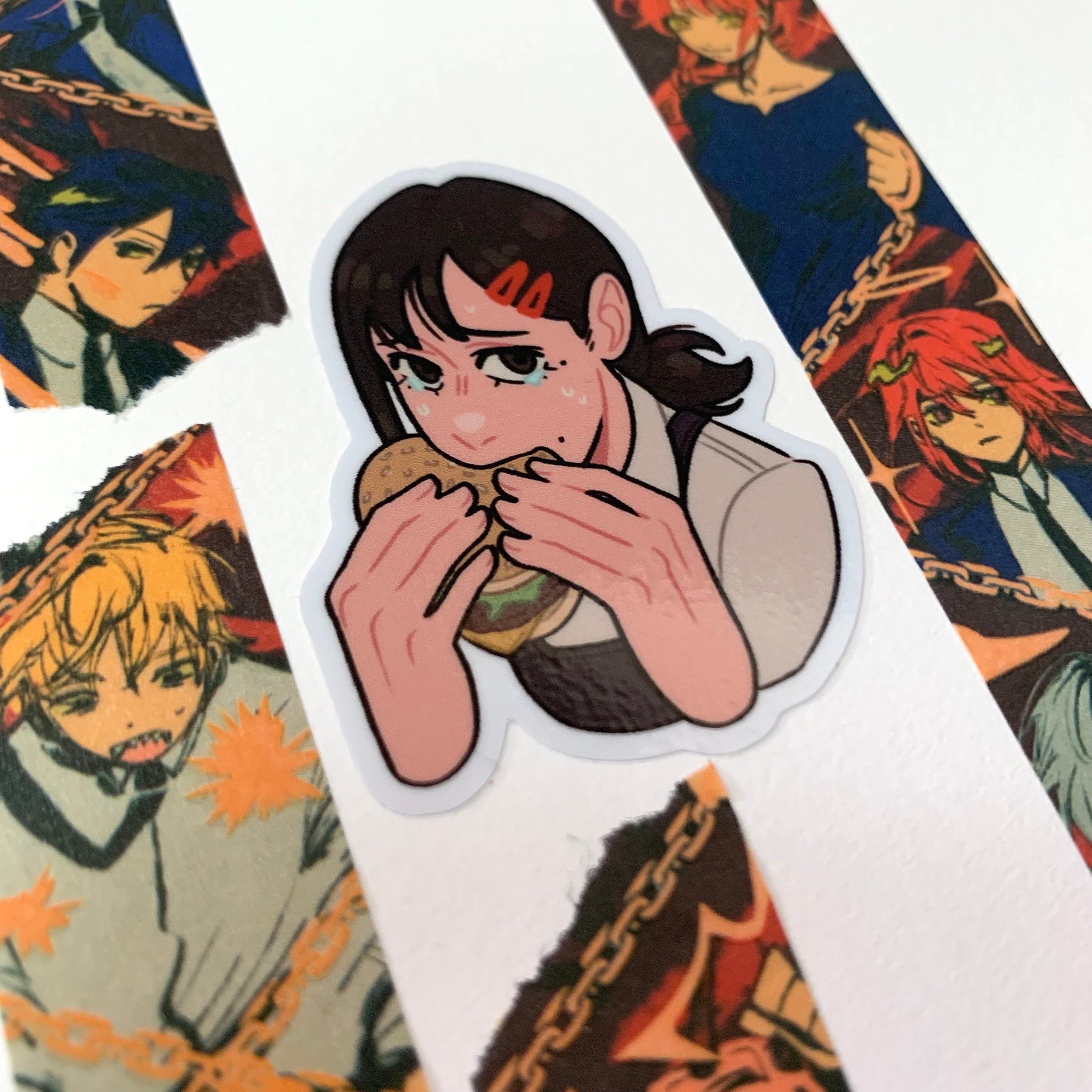 Kobeni Jerma Burger Meme Sticker - Etsy