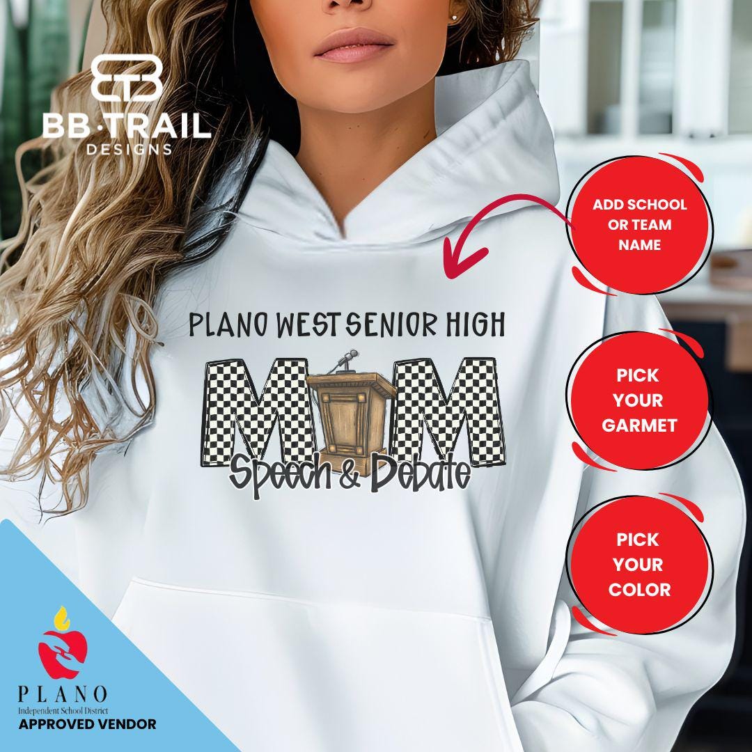 Custom Speech & Debate Team Shirt: Personalized School Tee With Your ...