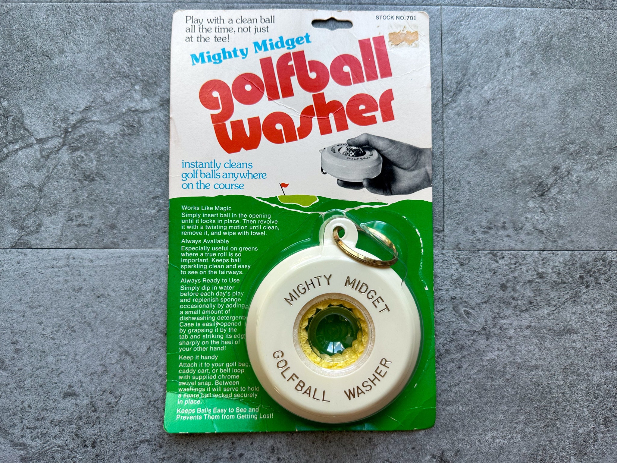 Vintage NOS Mighty Midget Golfball Washer Golf Ball Cleaner - Etsy