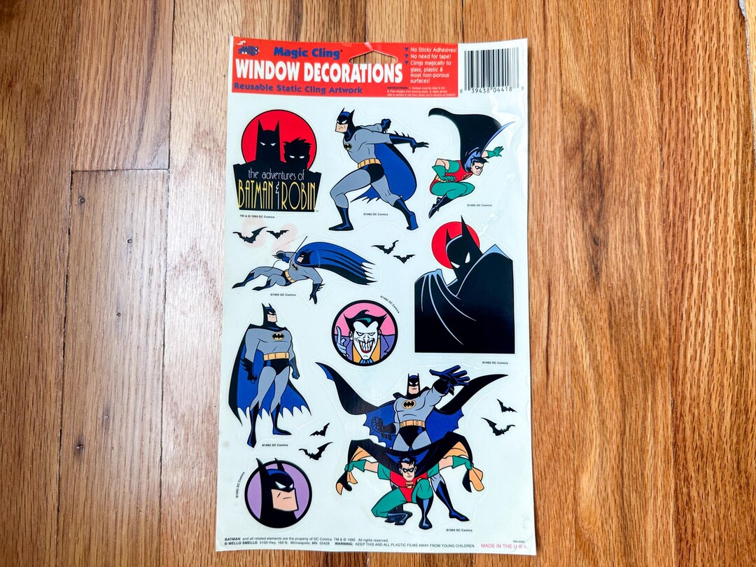 Vintage 1995 Mello Smello the Adventures of Batman and Robin Magic ...