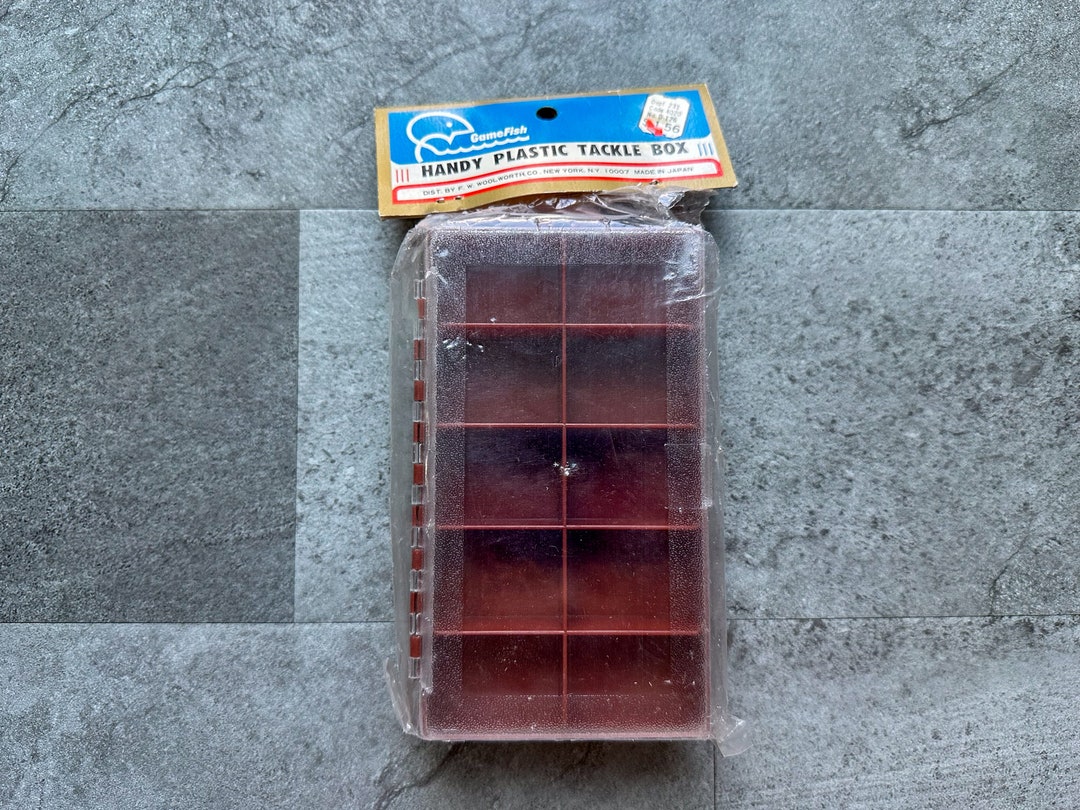Vintage NOS Game Fish Handy Plastic Tackle Box - Etsy