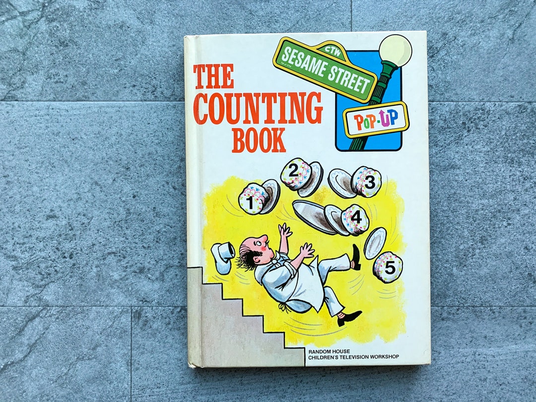 Vintage Random House Sesame Street the Counting Book Children's Kid's ...
