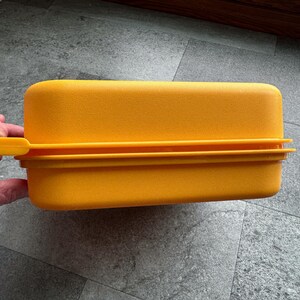 Vintage 90s Tupperware Stencils Carrying Alphabet Case Tuppertoys ...