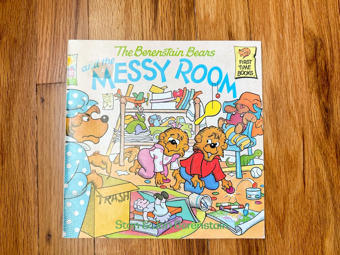 Vintage 1983 the Berenstain Bears and the Messy Room Children's ...