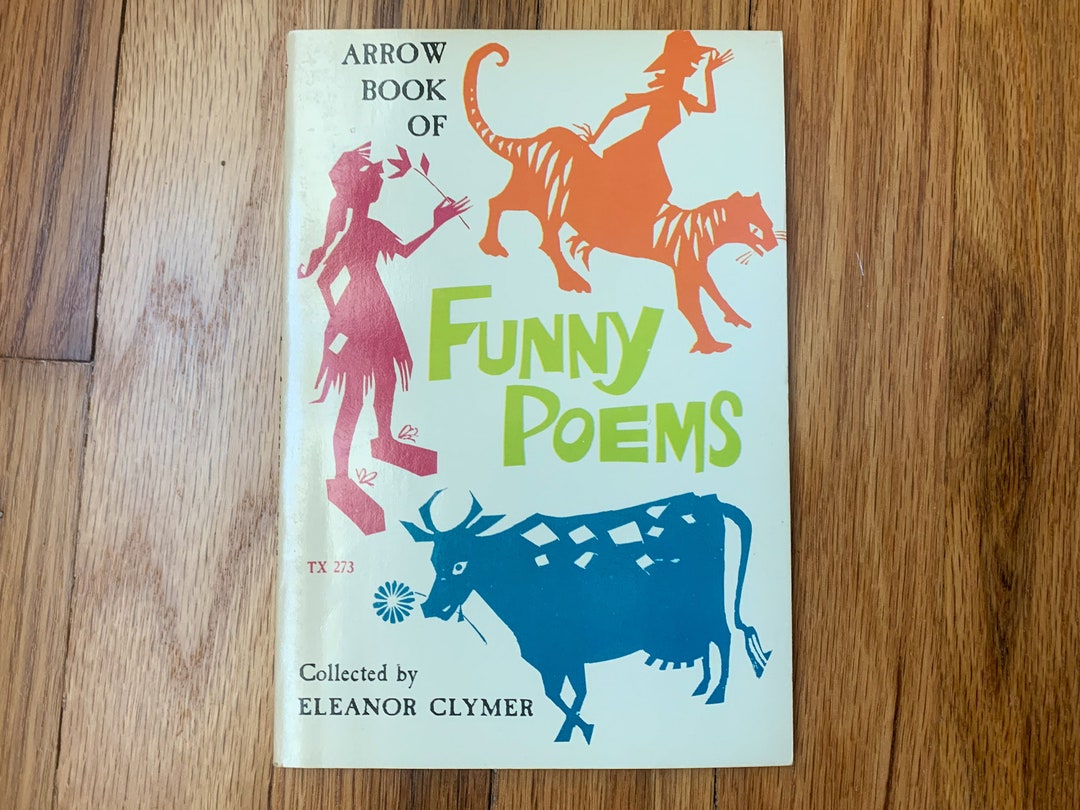 Vintage 1973 Arrow Book of Funny Poems Eleanor Clymer Children's ...