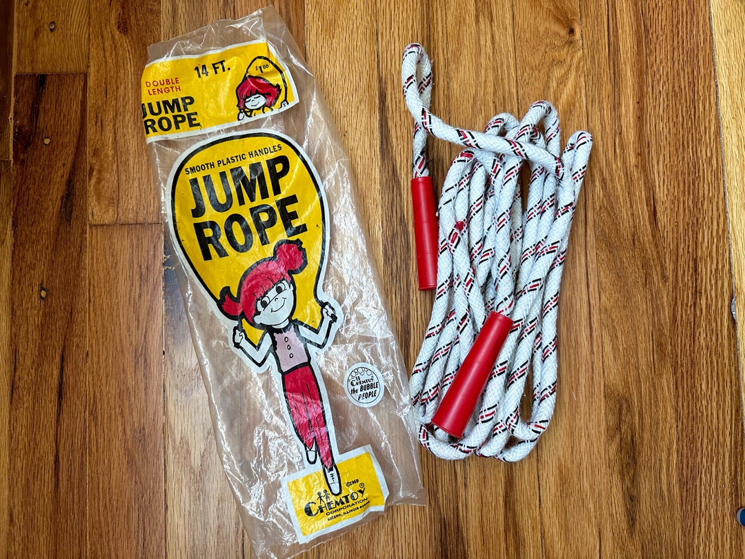 Vintage 1969 Chemtoy Corporation Double Length Jump Rope 14 FT - Etsy