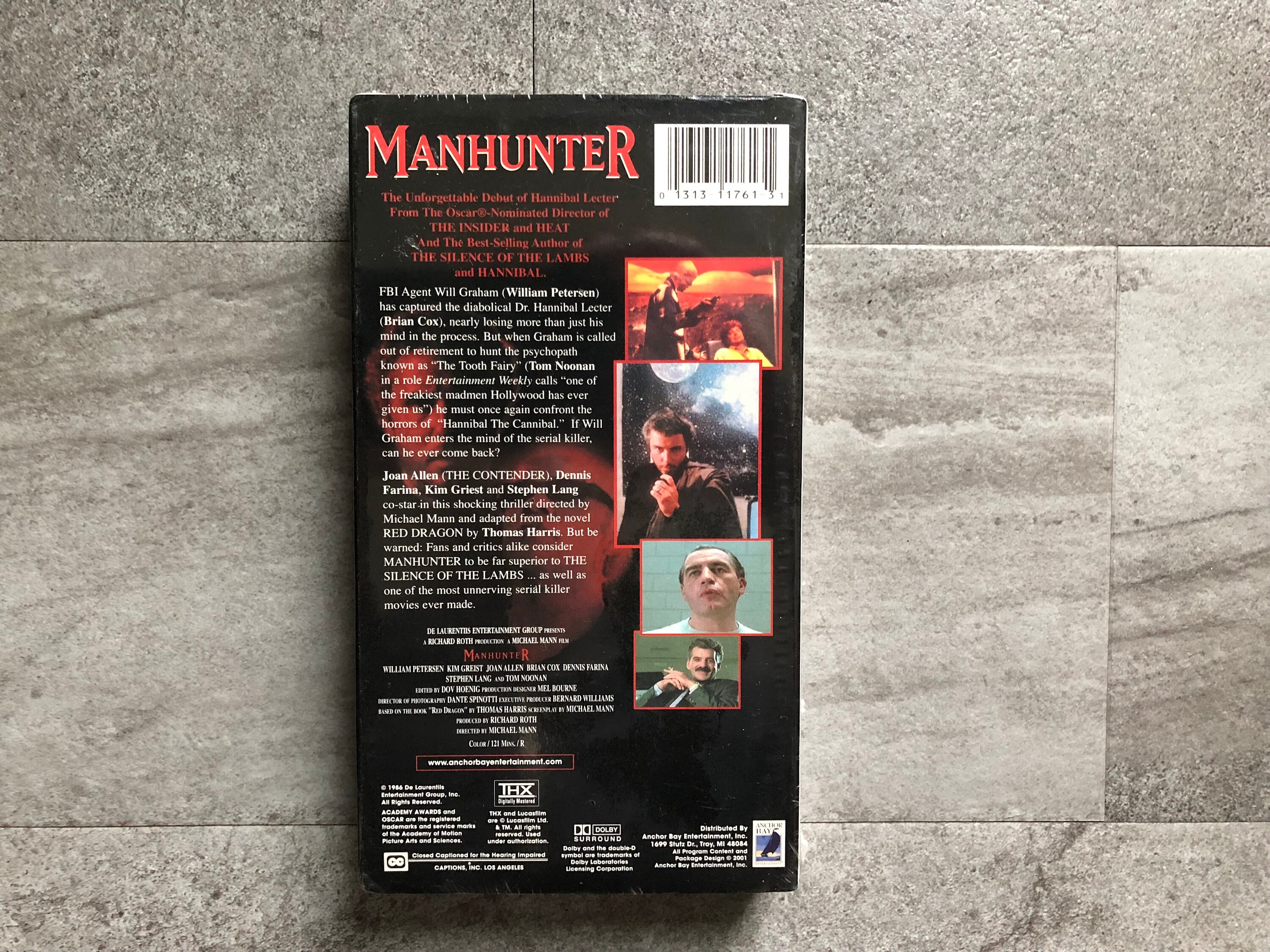 Manhunter VHS Factory Sealed Unopened Movie 2001 Edition of | Etsy