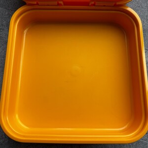 Vintage 90s Tupperware Stencils Carrying Alphabet Case Tuppertoys ...