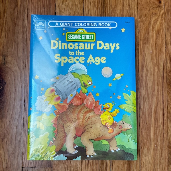 1980s Dinosaur Book - Etsy