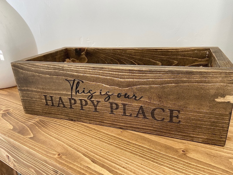 Wood Box Personalized Wood Box Custom Wood Box Decoration | Etsy