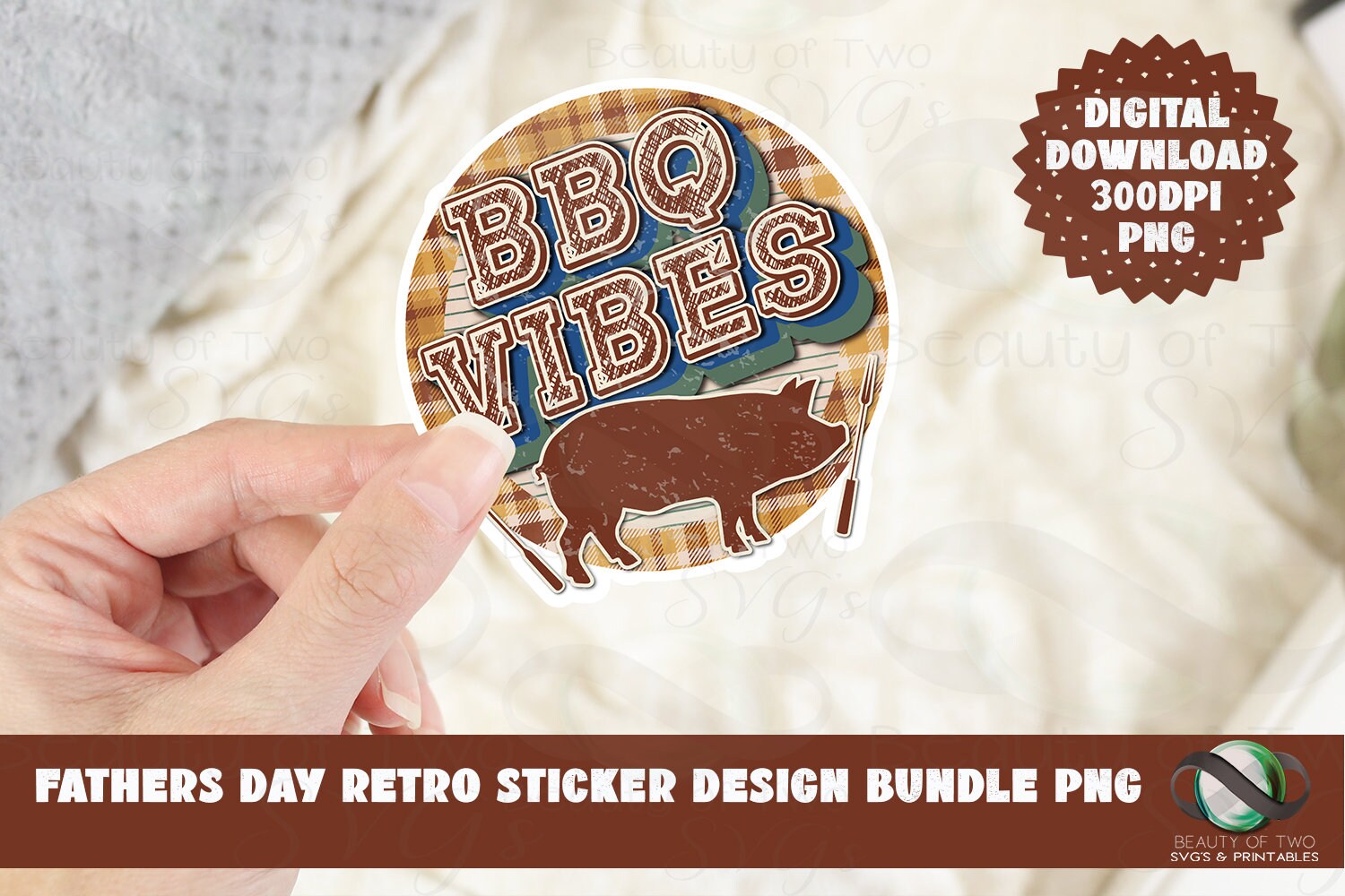 Printable Fathers Day Sticker Bundle Dad Retro 6 Print and Cut | Etsy