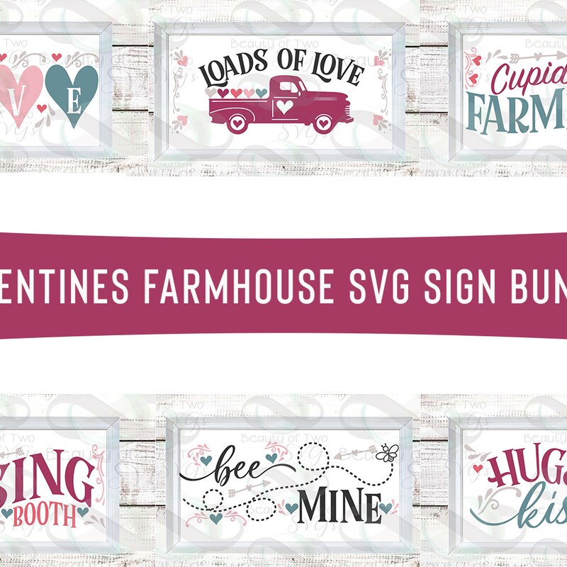 Valentines Day Farmhouse - Etsy