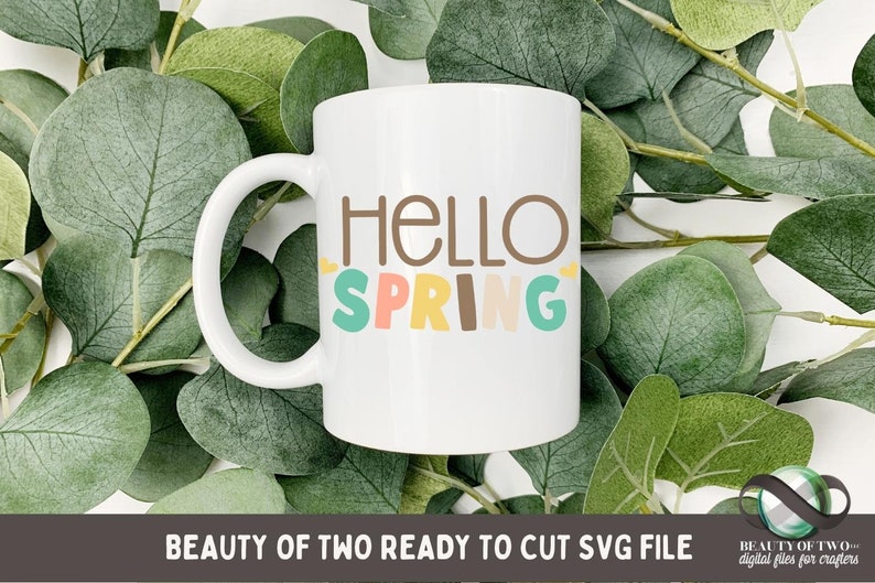 Spring Svg Spring Svg March SVG Retro Svg Hello Spring - Etsy