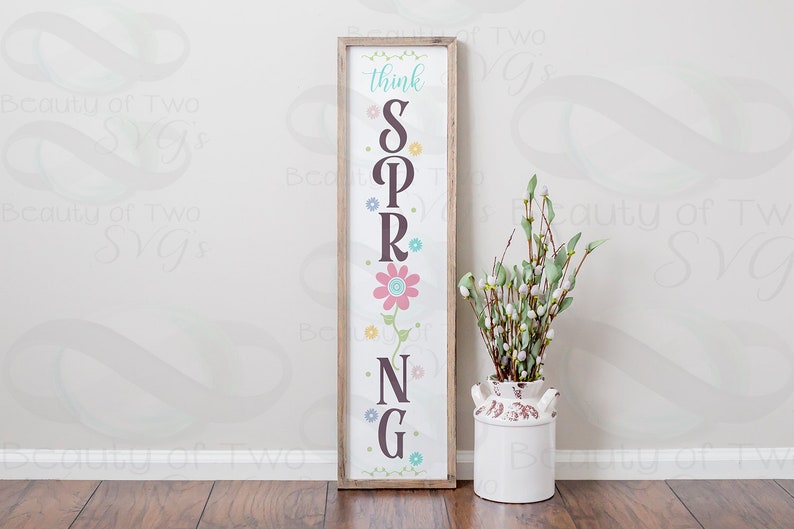 Hello Spring Vertical Svg Sign Bundle Svg Cut Files 4 Spring - Etsy