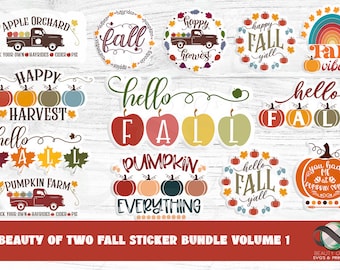 Printable Stickers Bundle - Etsy