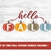 Printable Hello Fall Sticker Bundle 13 Print and Cut Fall Sticker ...