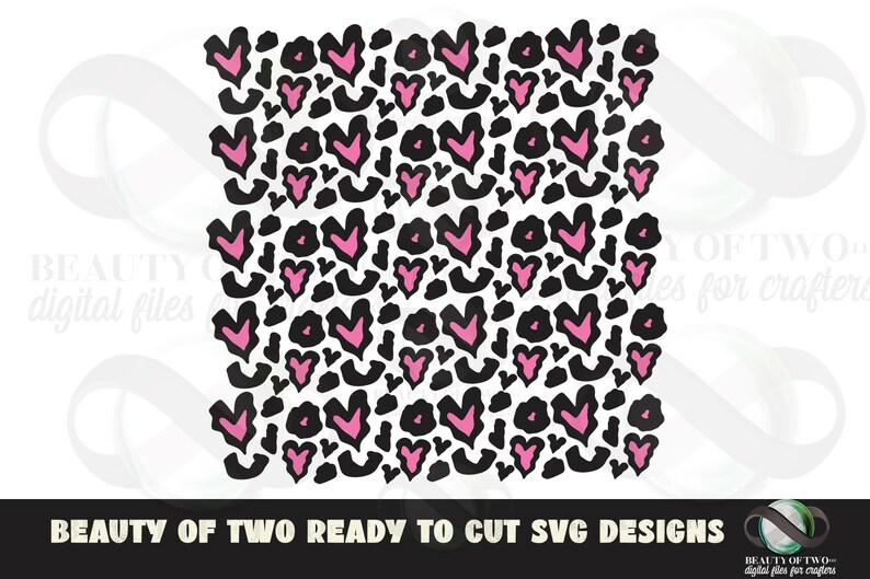 Leopard Print Svg Heart Leopard Print Pattern Svg Seamless - Etsy