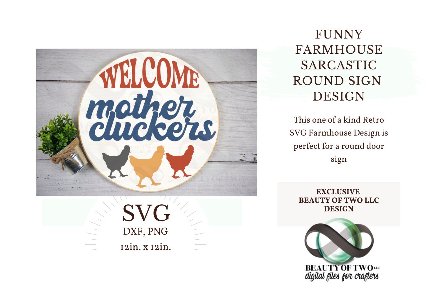 Door Sign Svg Bundle Funny Round Door Sign Svg Funny Signs - Etsy
