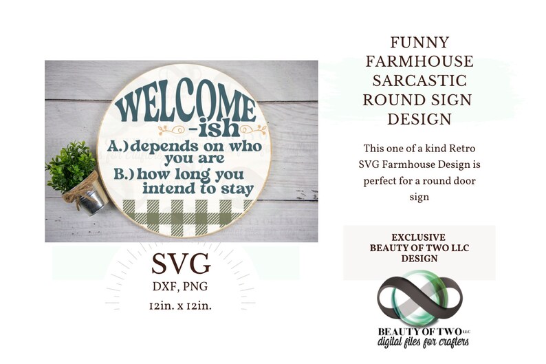 Door Sign Svg Bundle Funny Round Door Sign Svg Funny Signs - Etsy