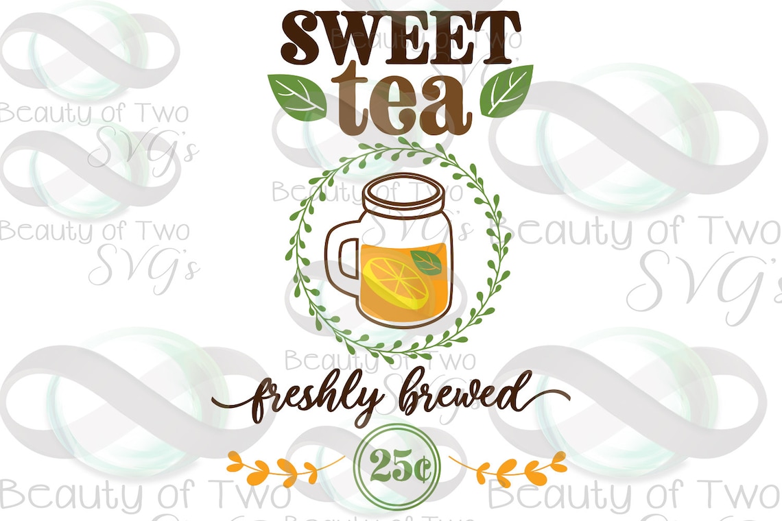 Svg Sweet Tea Svg and Png Summer Svg Rustic Sign Design - Etsy