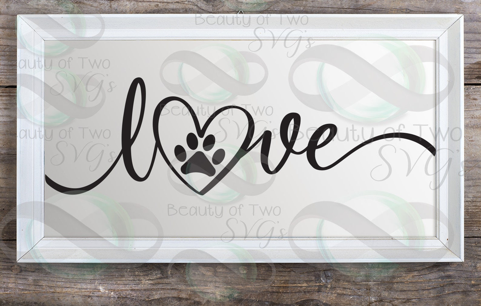 Dog Love Svg and Png I Love My Dog Svg Files for Cutting or - Etsy