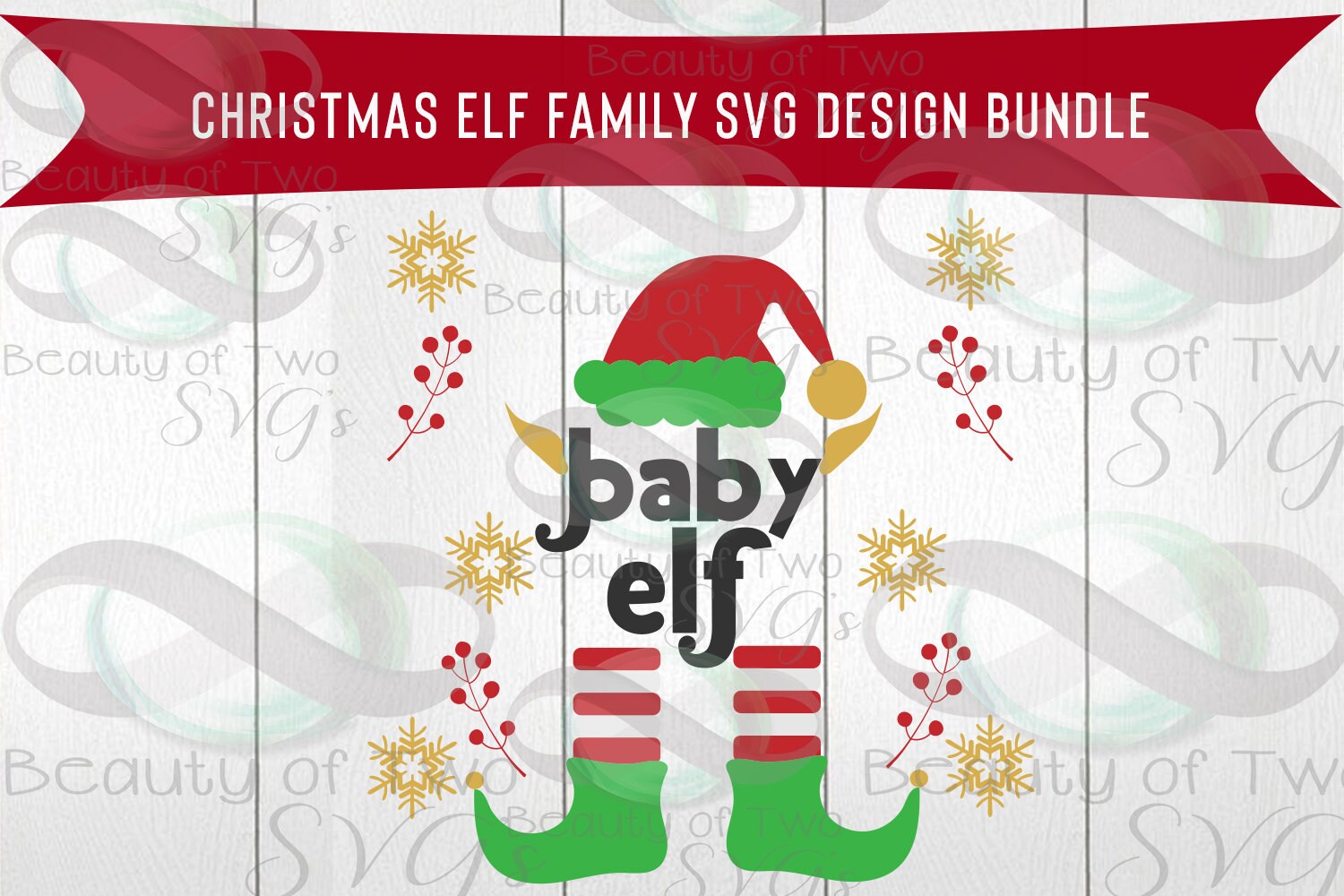 Christmas Elves Family Svg Cut Files Bundle, Family Svg, Mama Elf Svg ...