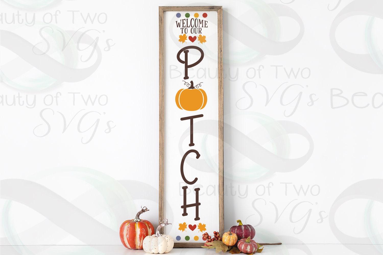 Hello Pumpkin Fall Vertical Sign Bundle svg cut file and png 4 | Etsy