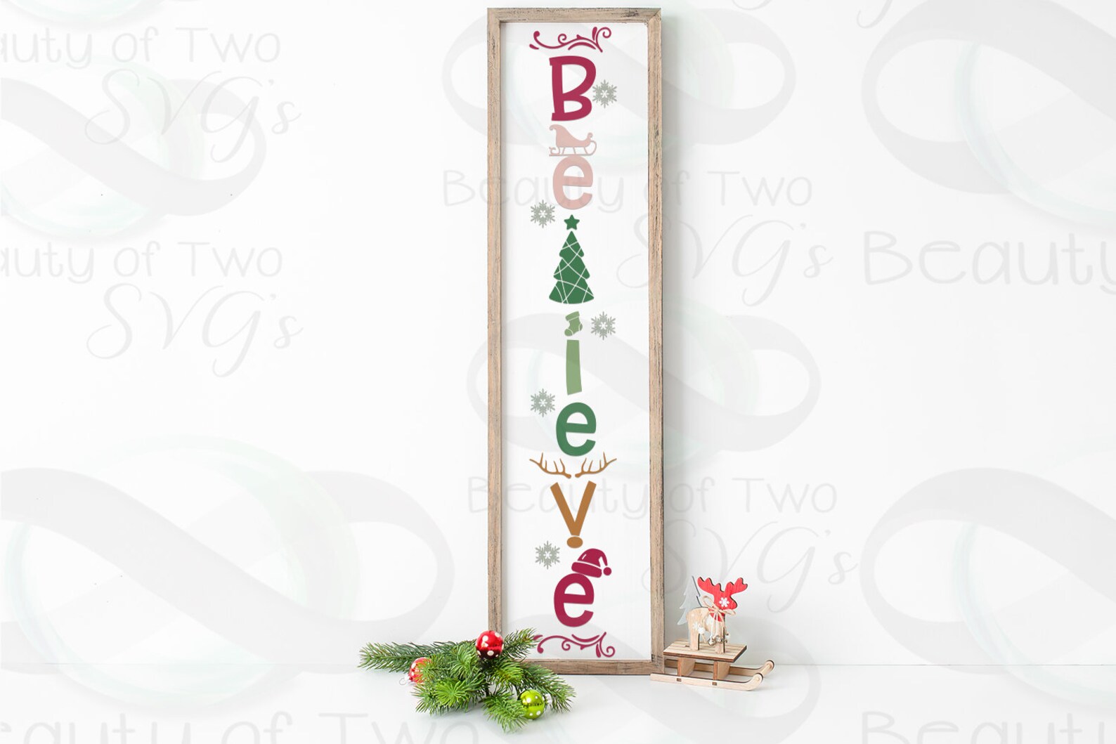 Christmas Vertical SVG Sign Bundle Svg Cut Files and Png 4 - Etsy
