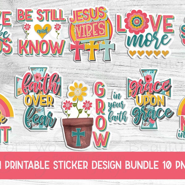 Christian Stickers - Etsy