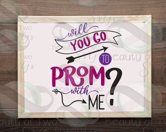 Prom Proposal Svg - Etsy