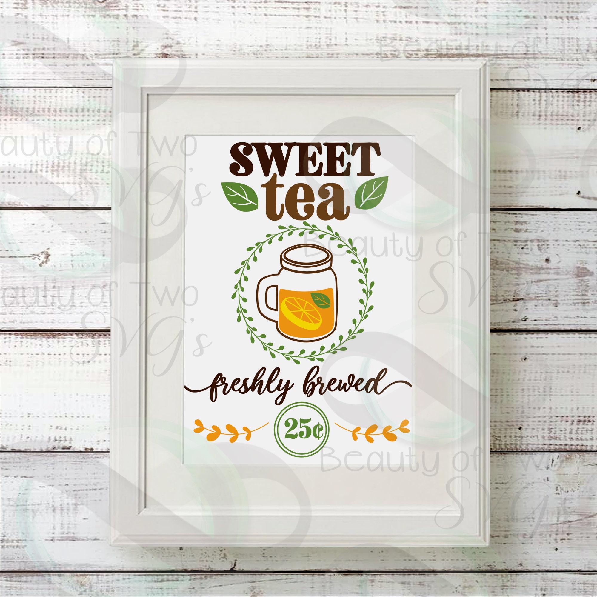 Svg Sweet Tea Svg and Png Summer Svg Rustic Sign Design - Etsy Canada