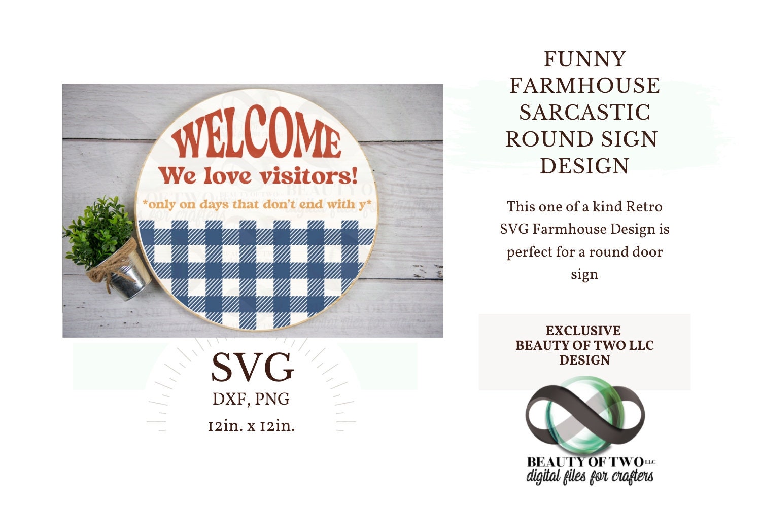 Door Sign Svg Bundle Funny Round Door Sign Svg Funny Signs - Etsy