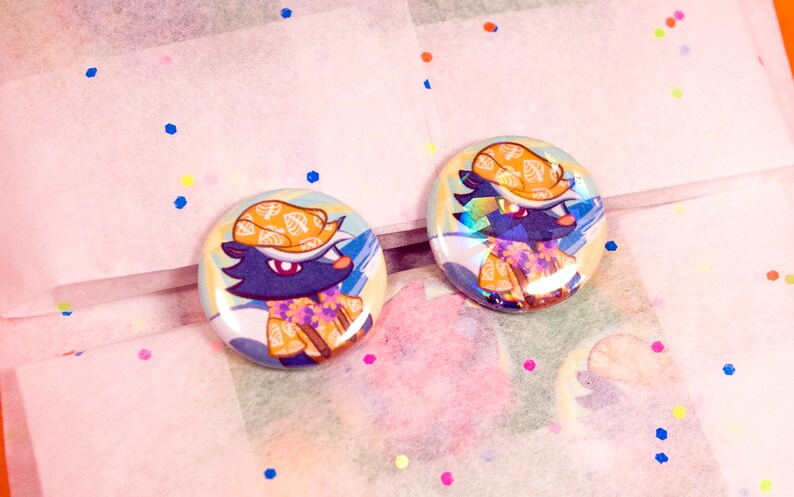 Horizon Islanders Animal Crossing Button Set of Seven | Etsy
