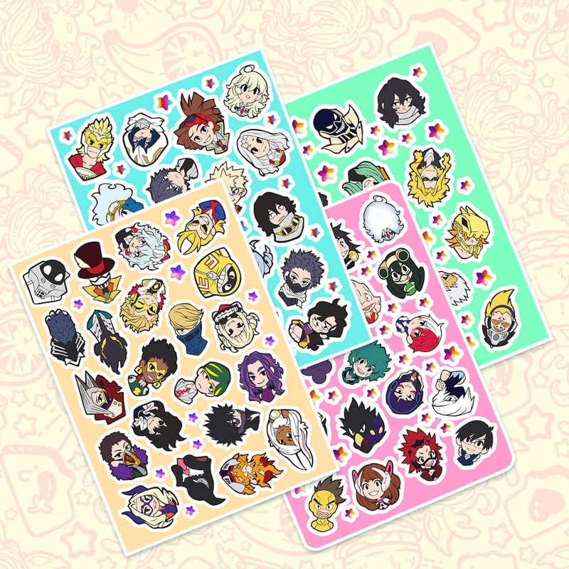 Mha Stickers - Etsy